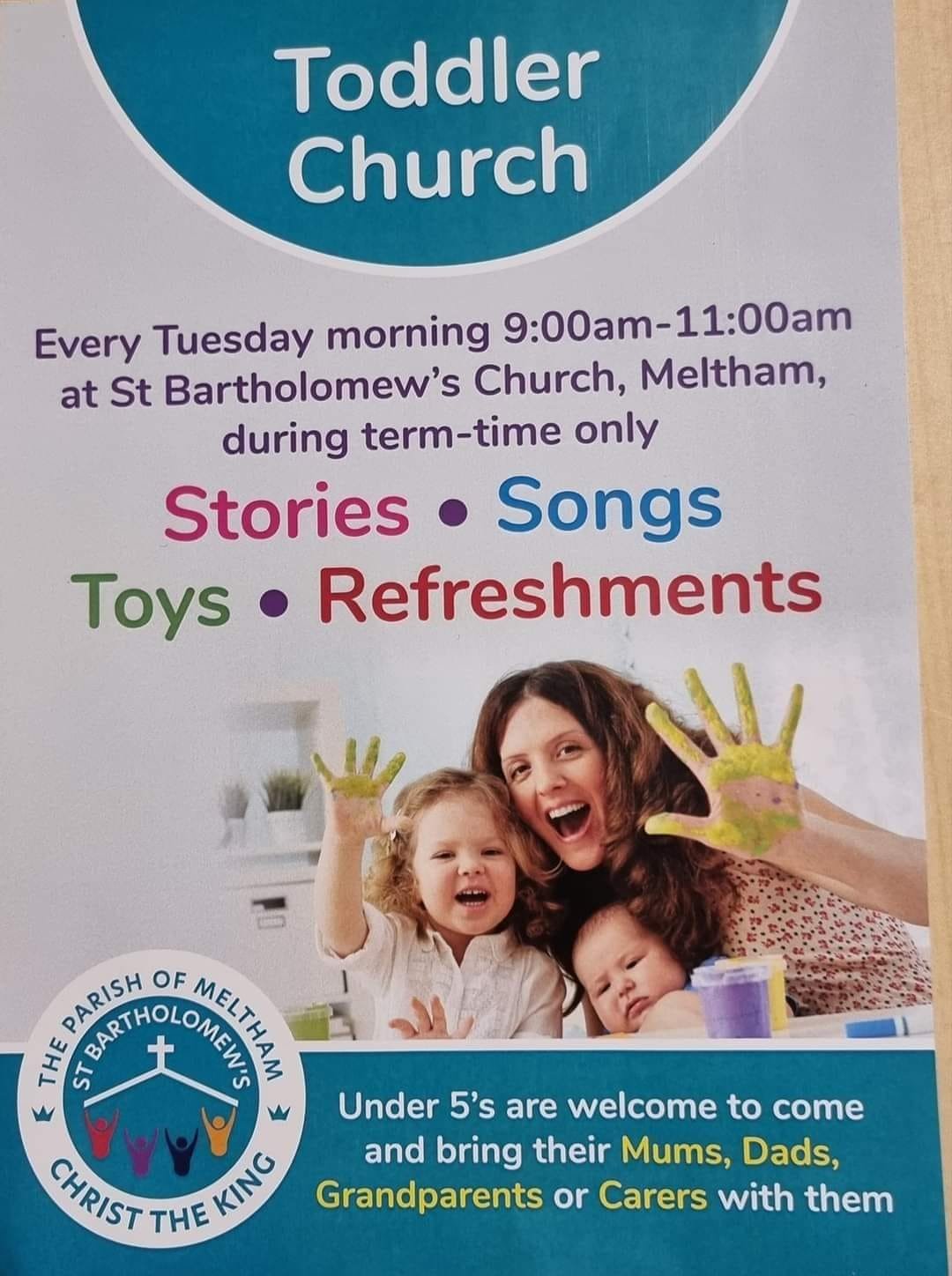 Toddler Church – The Parish of Meltham – Christ the King