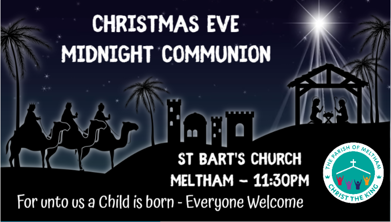 Christmas Eve – Midnight Mass – St Bartholomew’s Church, Meltham – 11 ...
